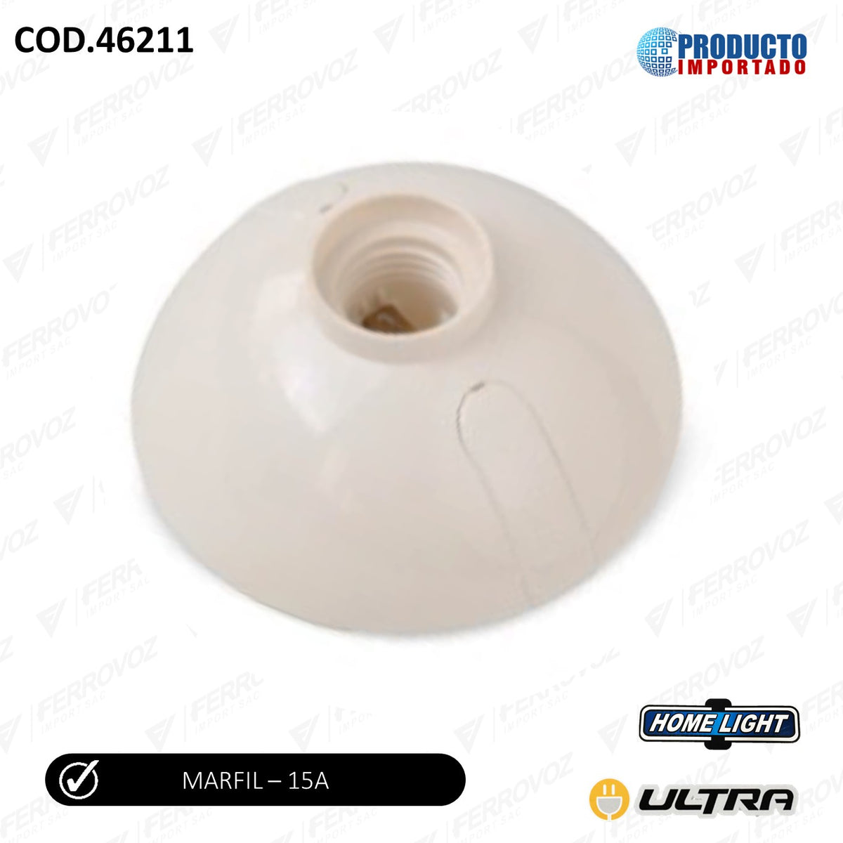WALL SOCKET OVAL MODELO TICINO – FERROVOZ IMPORT