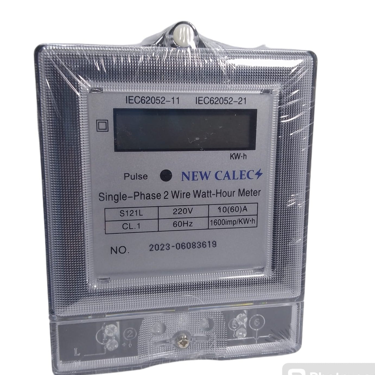 MEDIDOR DIGITAL LUZ 10 ( 60 )A MONOFASICO " NEW CALEC " – FERROVOZ IMPORT